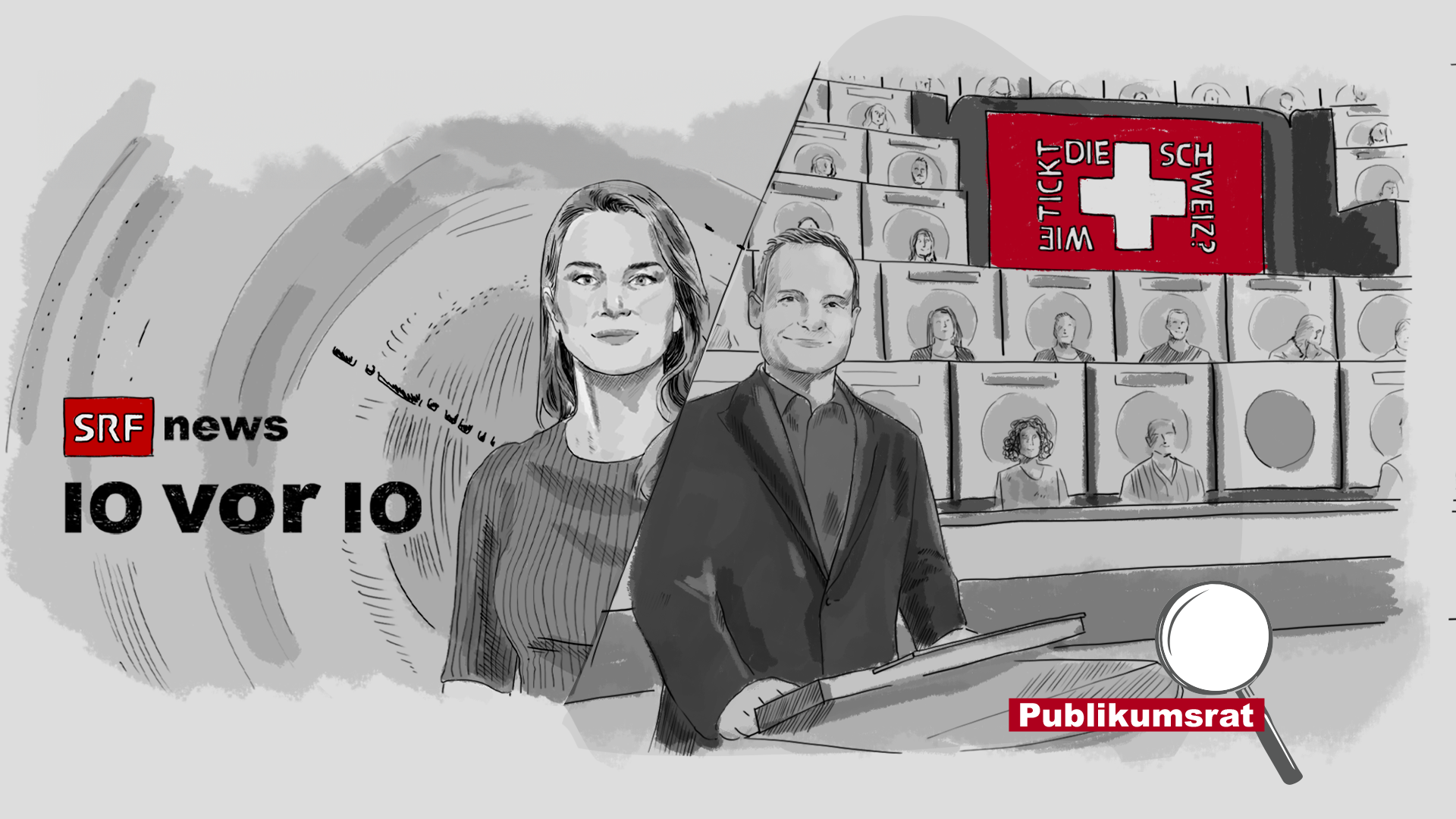 Publikumsrat beobachtet «Wie tickt die Schweiz?» und «10vor10» - Aktuelles | SRG Deutschschweiz